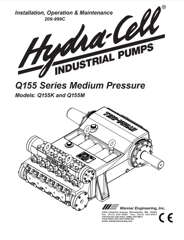 Hydra-Cell Q155 Series Medium Pressure